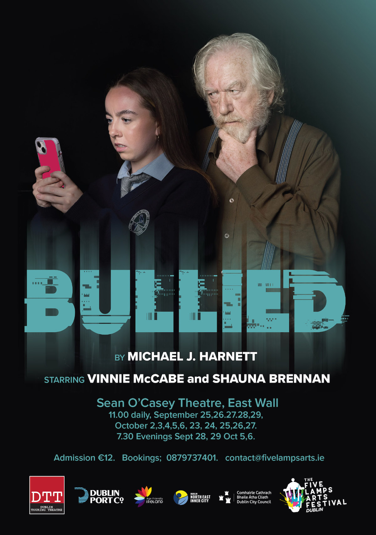 BULLIED, play by Michael J. Harnett at Sean O'Casey Theatre this autumn ...